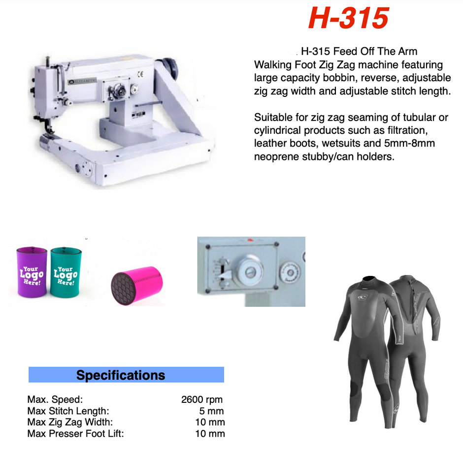 New Tony Machines – IMS Sewing Machines